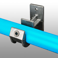 Key Clamp Handrail Fittings & Tube - Galvanised
