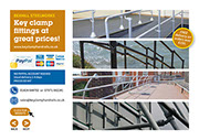 Key Clamp Handrail & Barrier Fittings, Tube, Posts & Accessories