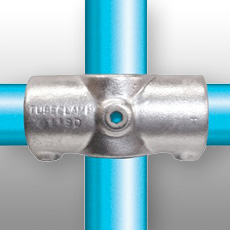 Key Clamp Handrail Fittings & Tube - Galvanised